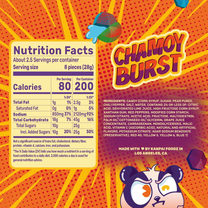 Chamoy Burst Party Pack (5 Pack) – Kanpai Foods